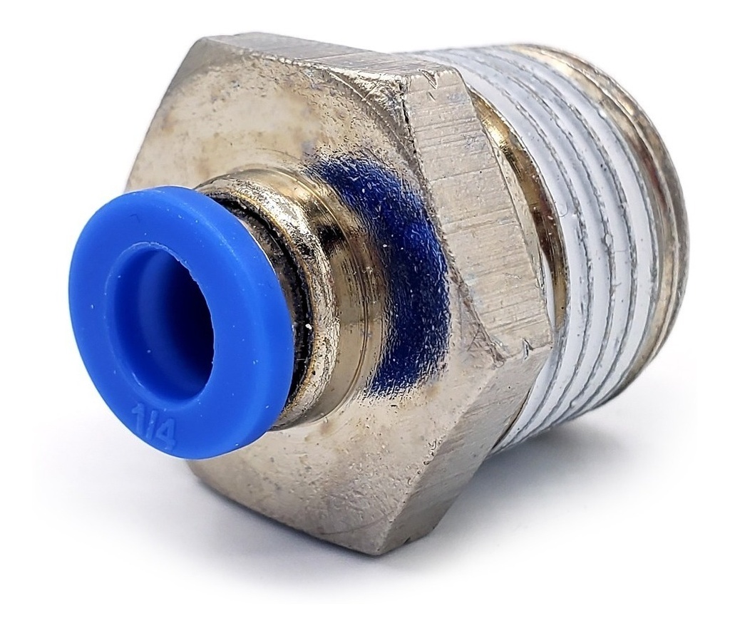 5 Pz De Conector/racor Rápido Neumático Recto 1/2 Npt X 1/4 | Instrutek